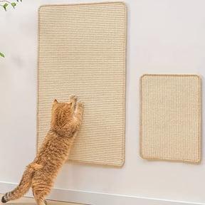 2 Pieces Cat Scratcher Mat Sisal Cat Scratching Pad Scratch Mat for Cat ...