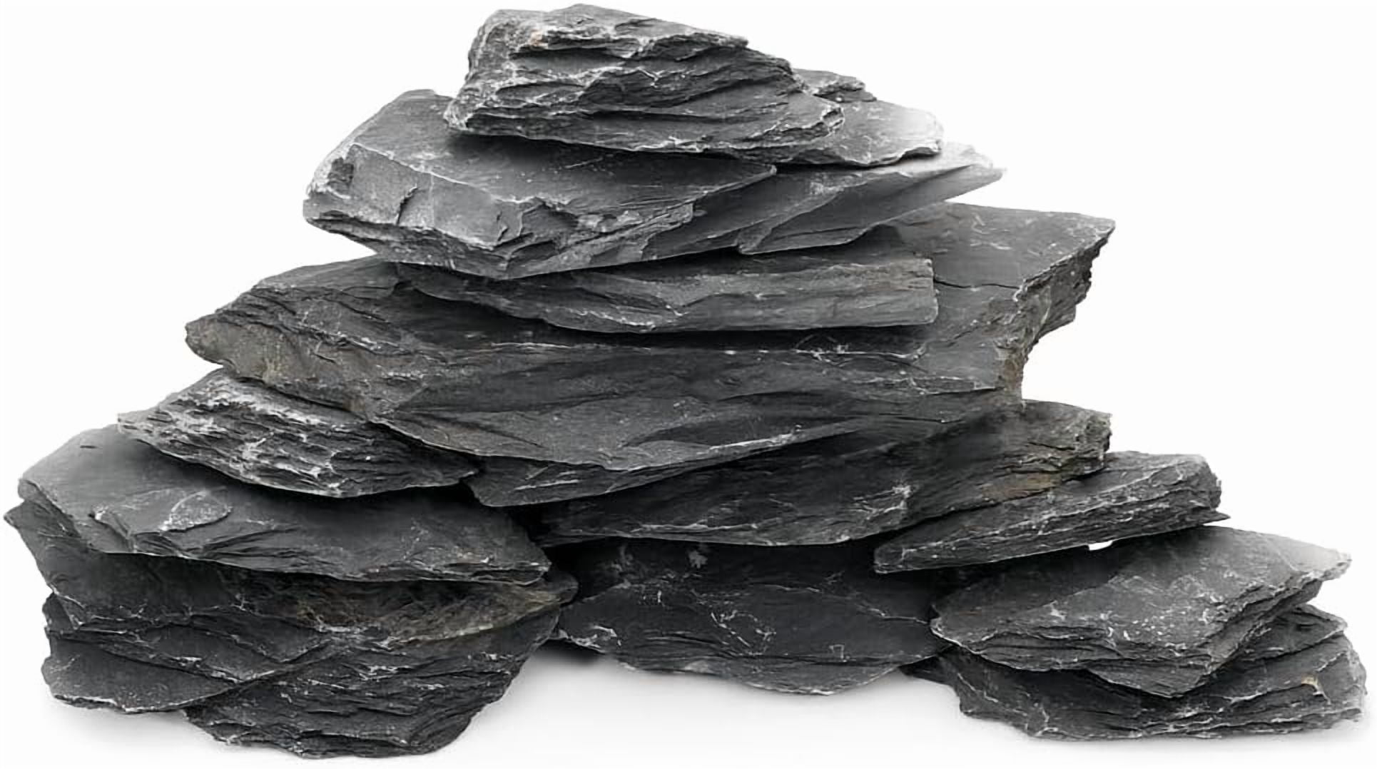 Natural Slate Stone Reptile Basking Platform Rocks 20lb Tortoise ...