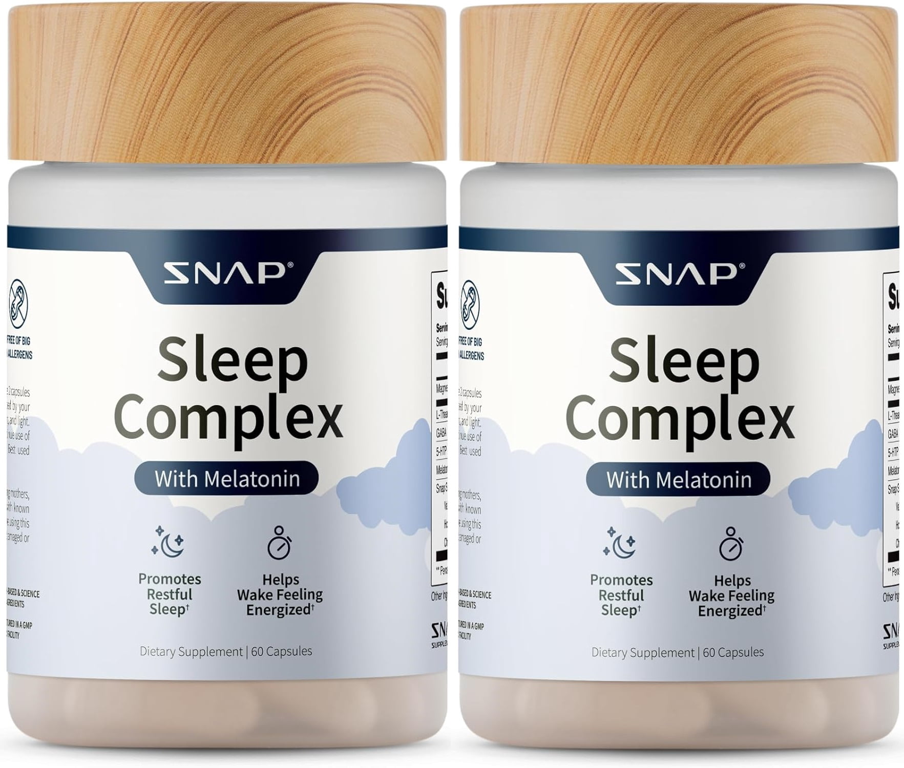 Natural Sleep Aid Supplement - Organic Melatonin, Valerian Root ...