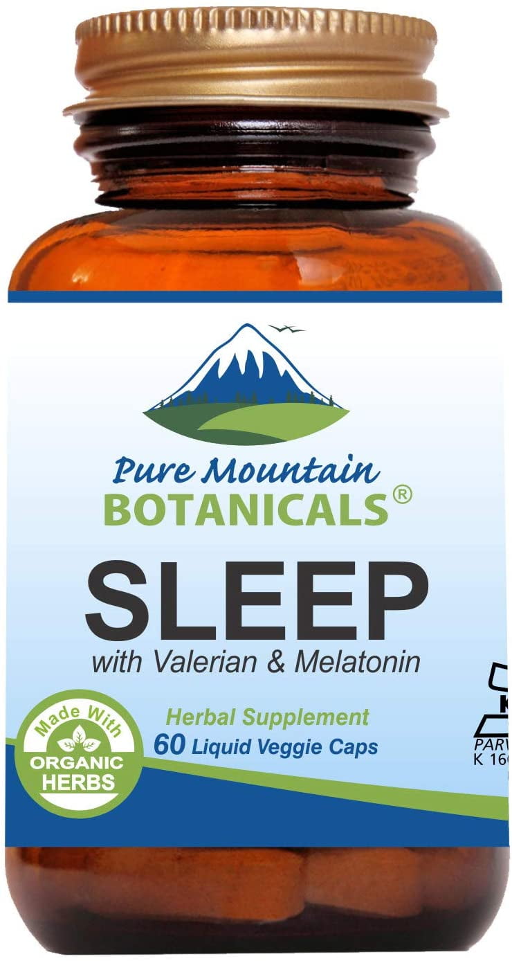 Natural Sleep Aid Supplements, Kosher Vegan Herbal Sleep Supplements ...