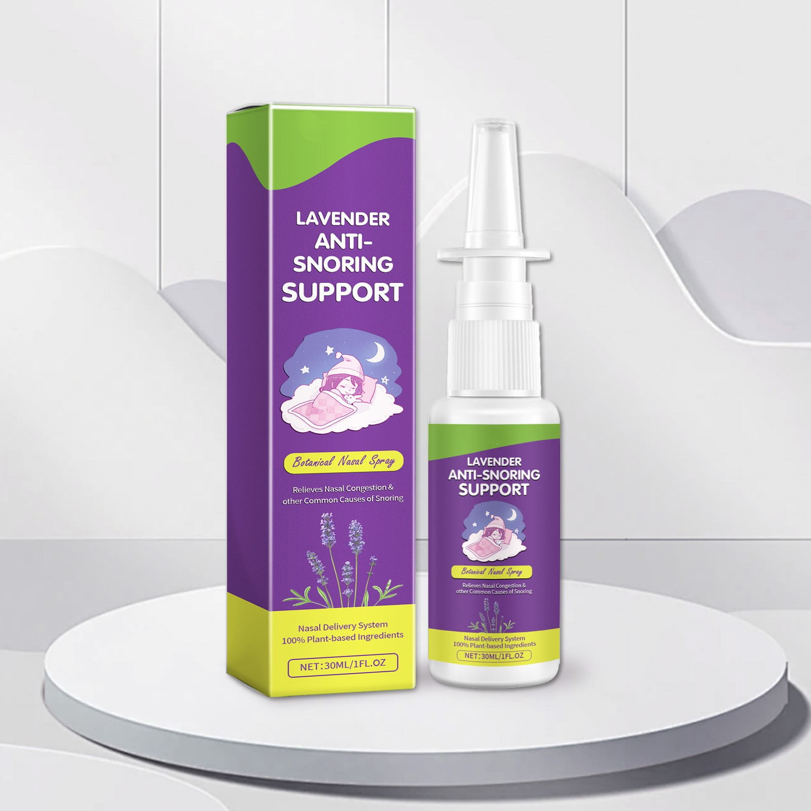 Natural Snoring Spray A Quick Snoring Solution That Helps Open The ...