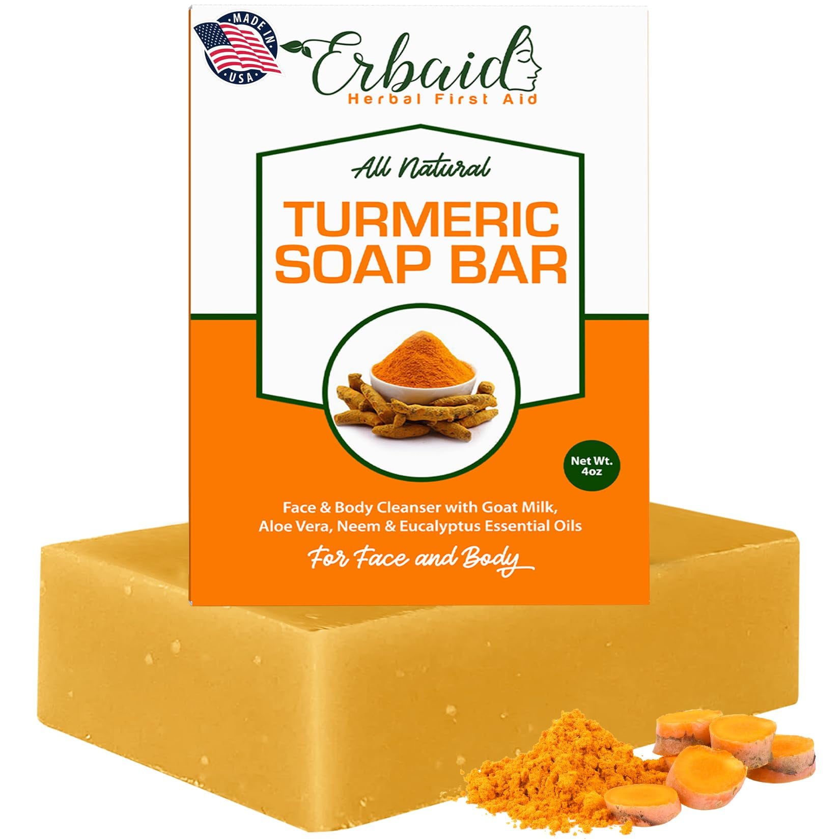Natural Soap Bar HMF23 for Face & Body - Skin Brightening Soap Wash for ...