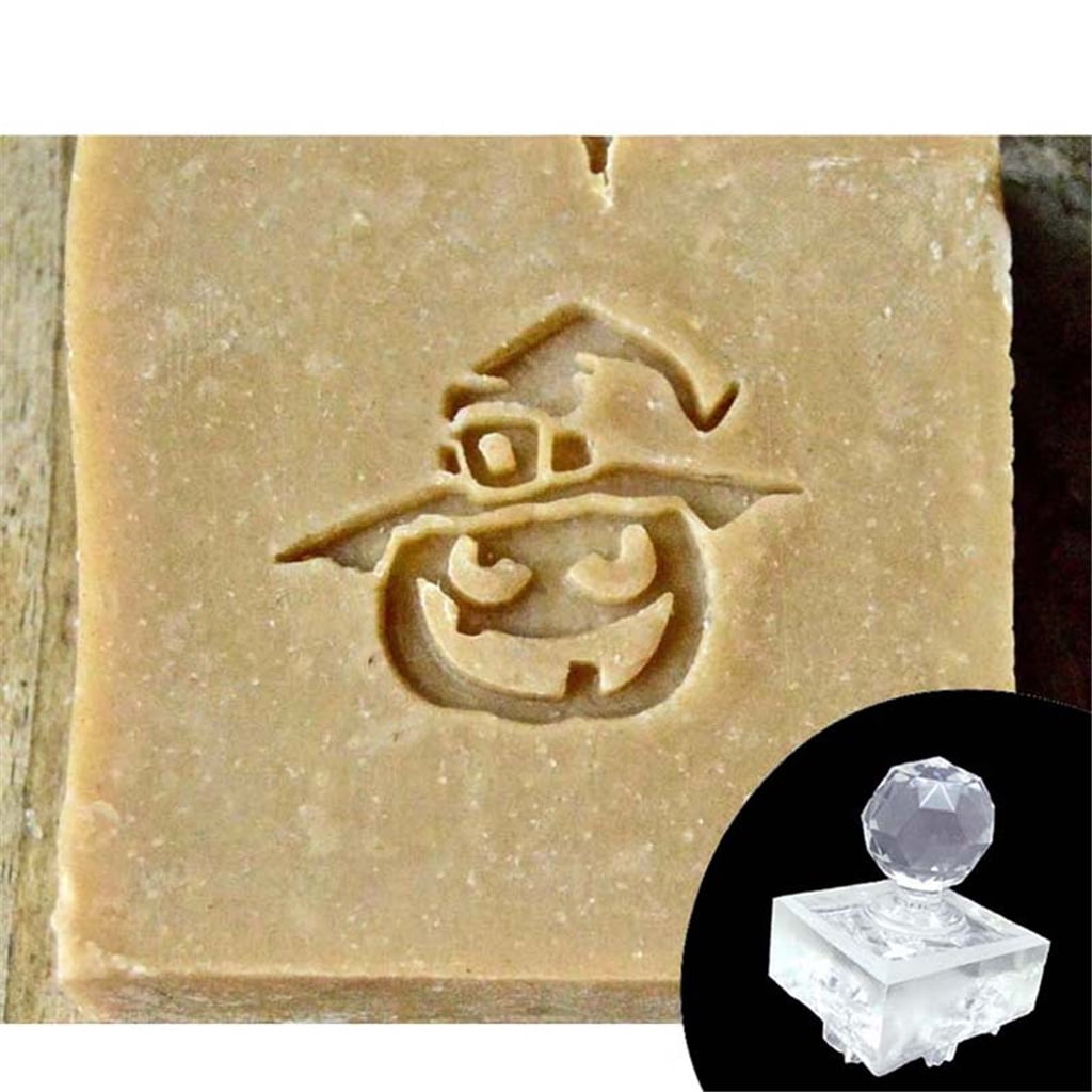 Natural Soap Making Stamp DIY Resin Crafts Acrylic Chapter Halloween ...