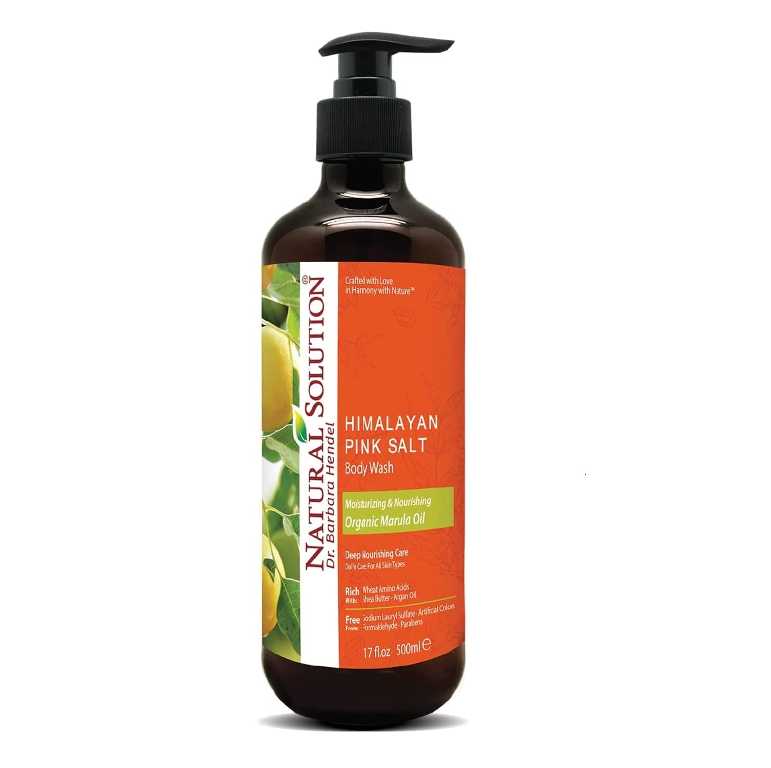 Natural Solution Body Wash, TSF6 Formulated with Marula Oil & Himalayan ...