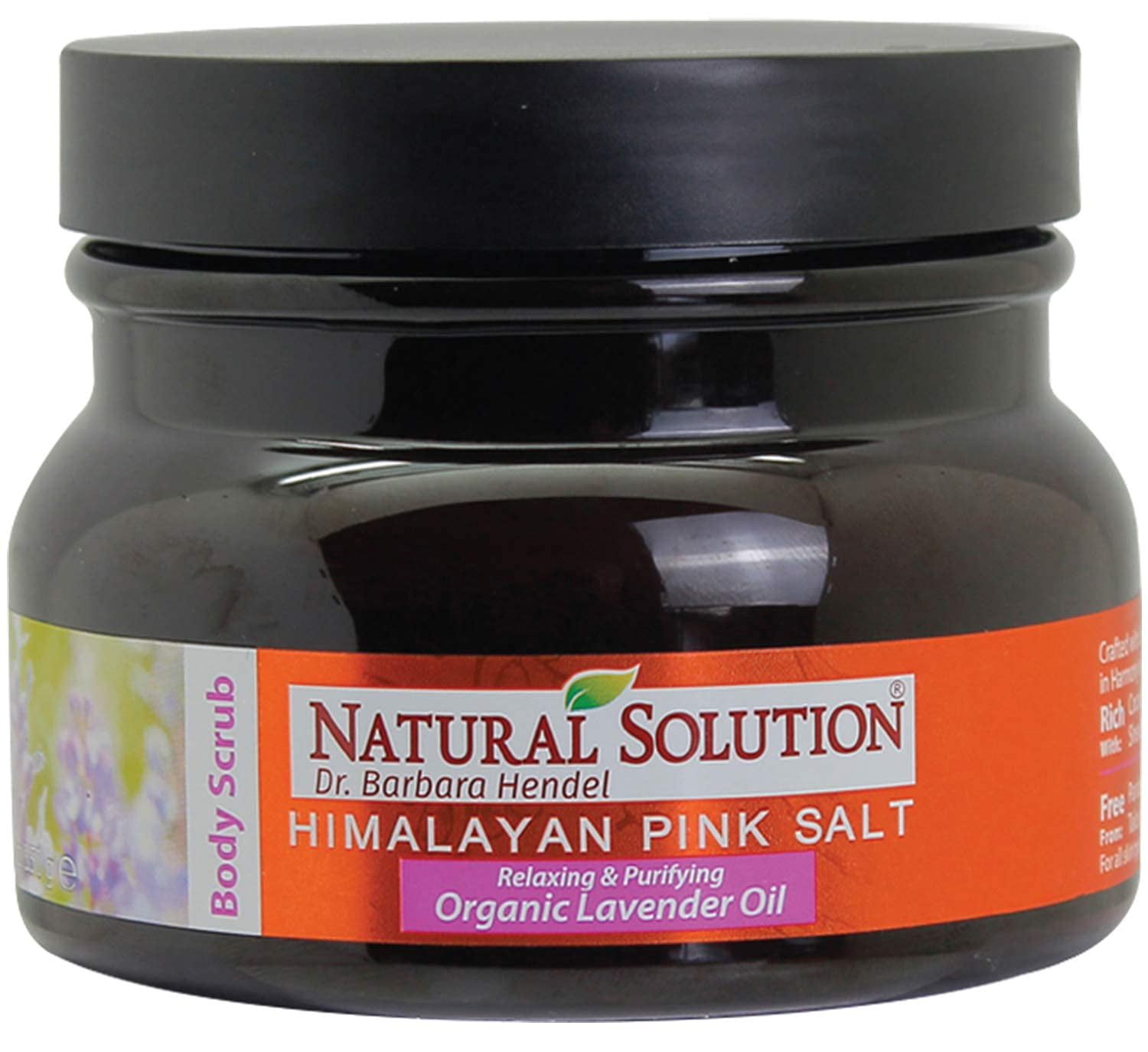 Natural Solution WBM Himalayan TSF6 Salt Body Scrub with Organic Lavender Oil, Relaxing and ...