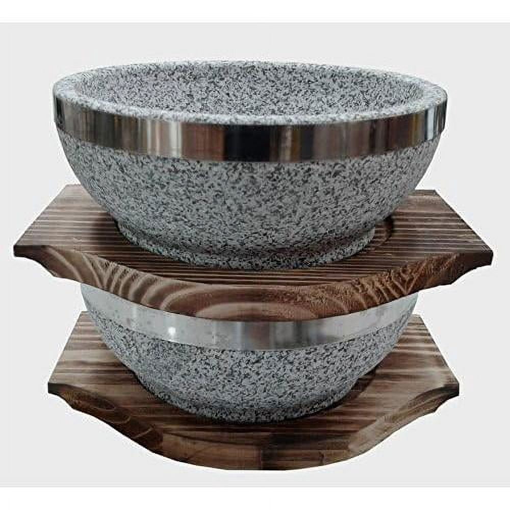 Natural Stone Bowl Pack Of 2 (32 Oz) - Walmart.com