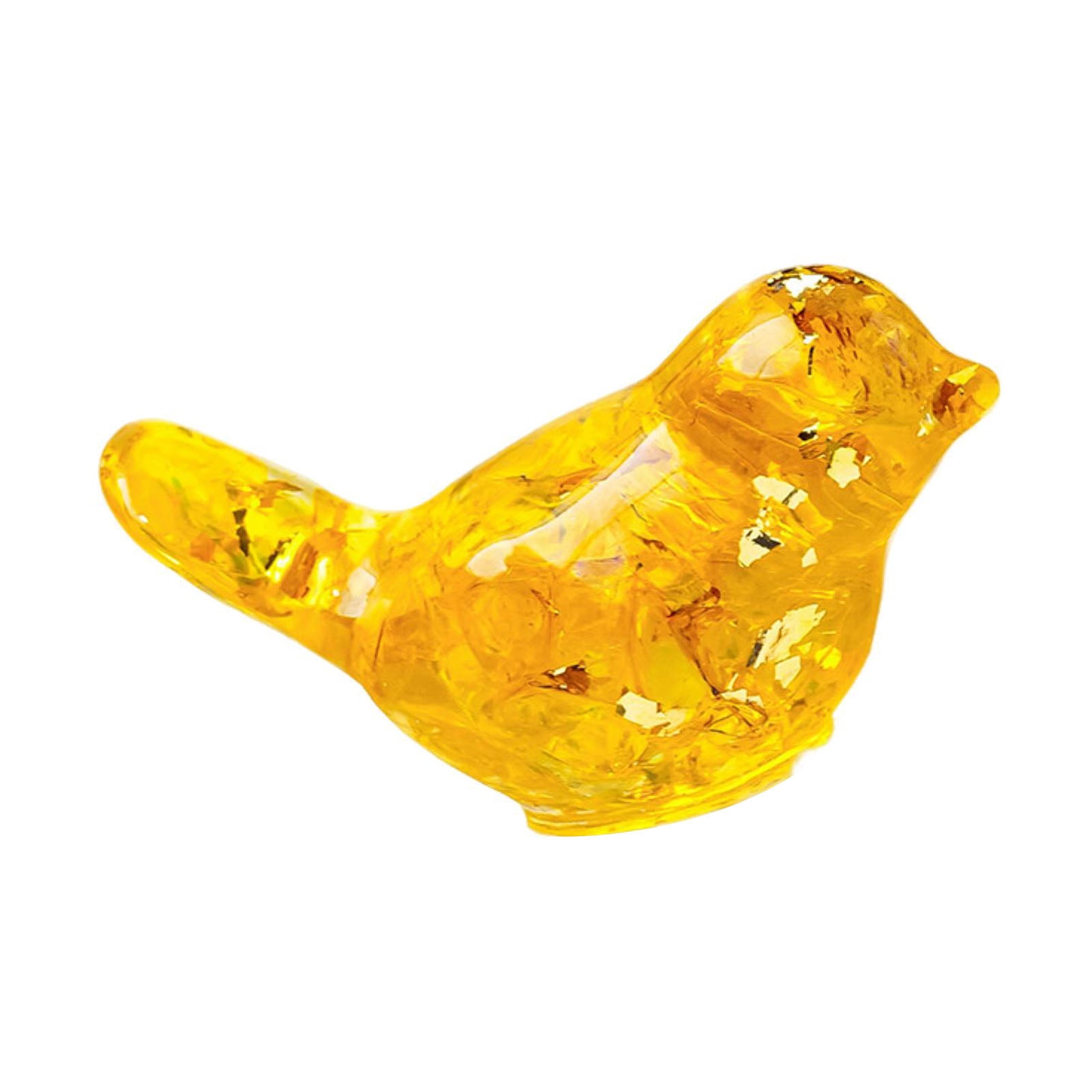 Natural Stone Colorful Bird Figurine Positive Healing Energy Hand ...