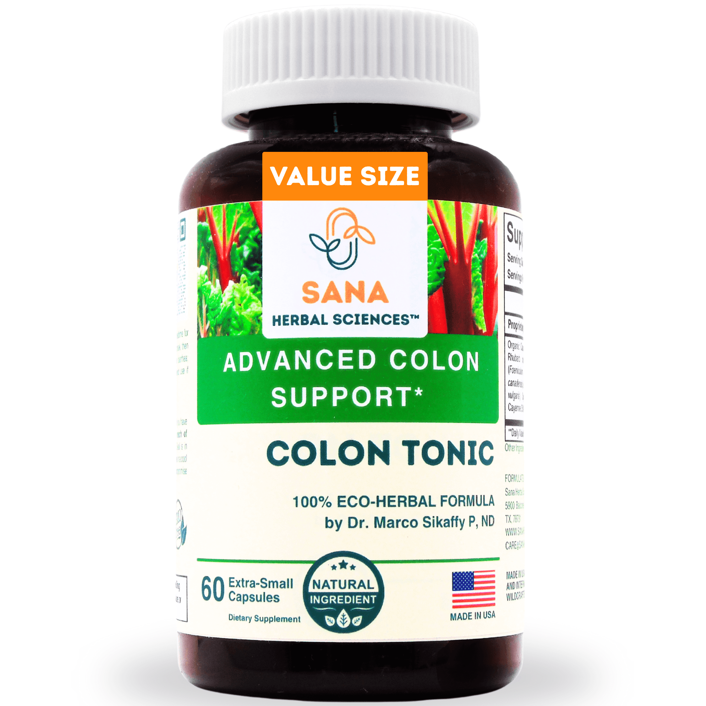 Natural Stool Softener Formula | 8-Element All-Natural Supplement to ...