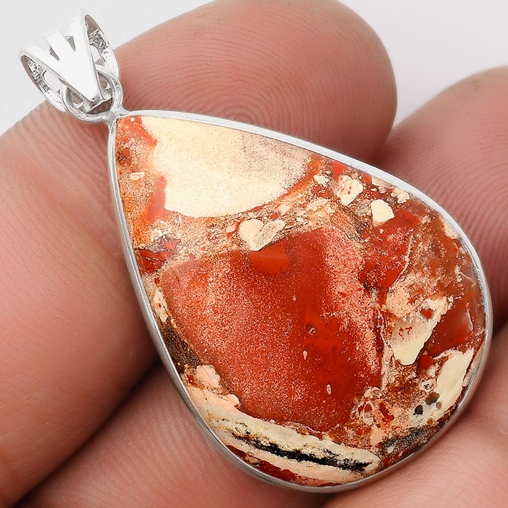 Natural Tabu Jasper 925 Sterling Silver Pendant Jewelry P-1001 ...
