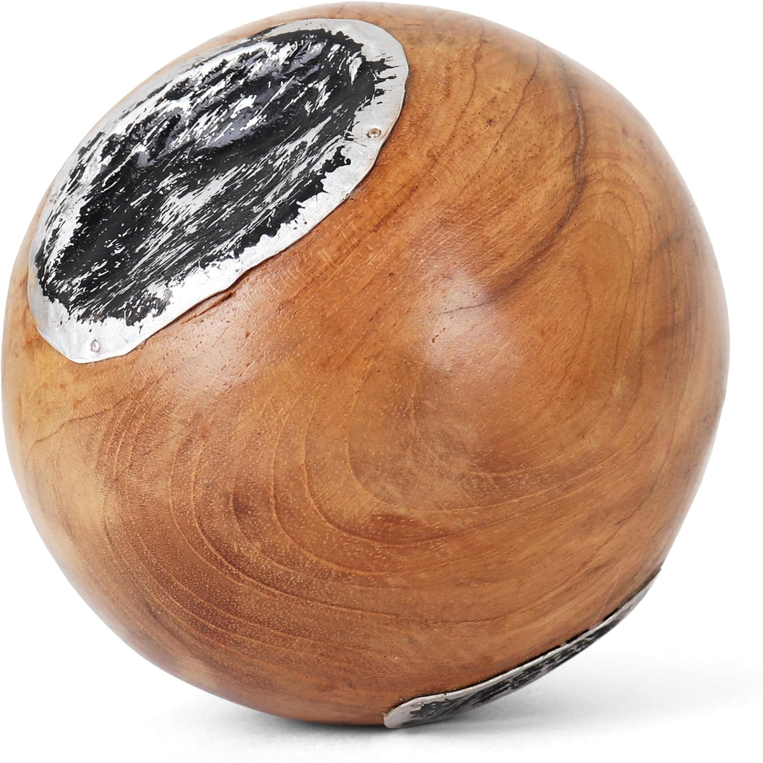 Natural Teak Ball - Orb Ball - Wooden Balls - Teak Root Decorative Orbs ...