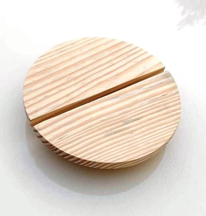 Natural Teak Wood Handle with Matt Finish, Solid Wooden Pull Handle for ...