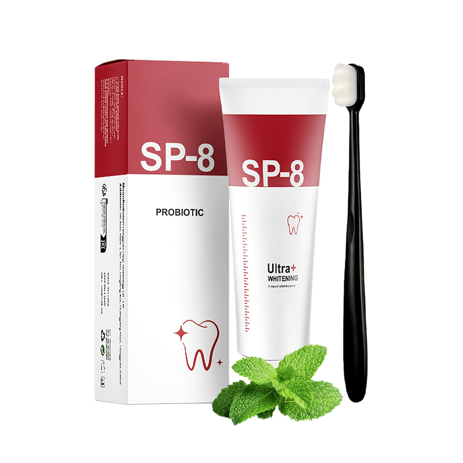 Natural Teeth Whitening,Natural Toothpaste,Fresh Oral Toothpaste with ...