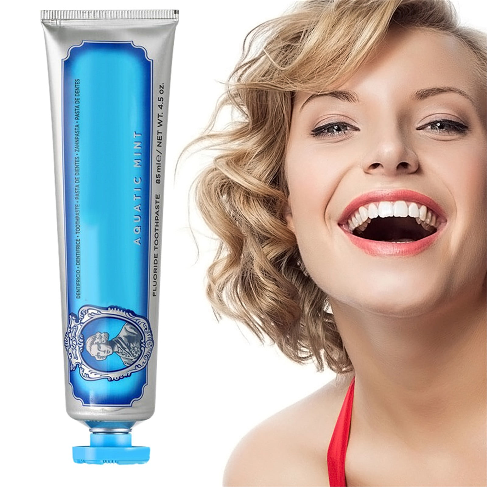 Natural Toothpaste (Extra-Whitening) - Great Tasting, Fluoride Free ...