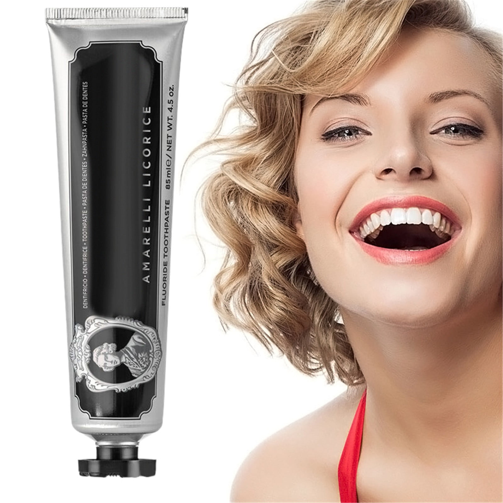 Natural Toothpaste (Extra-Whitening) - Great Tasting, Fluoride Free ...