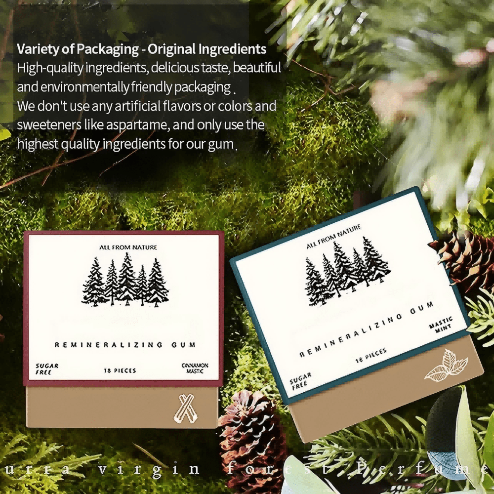 Natural Toothpaste Organic Remineralizing Chewing Gum with Nano ...