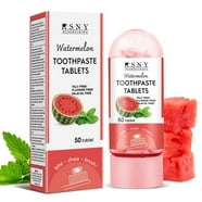 150 Spearmint Tablets Chewable Toothpaste Tablets, Fluoride Free & Eco ...