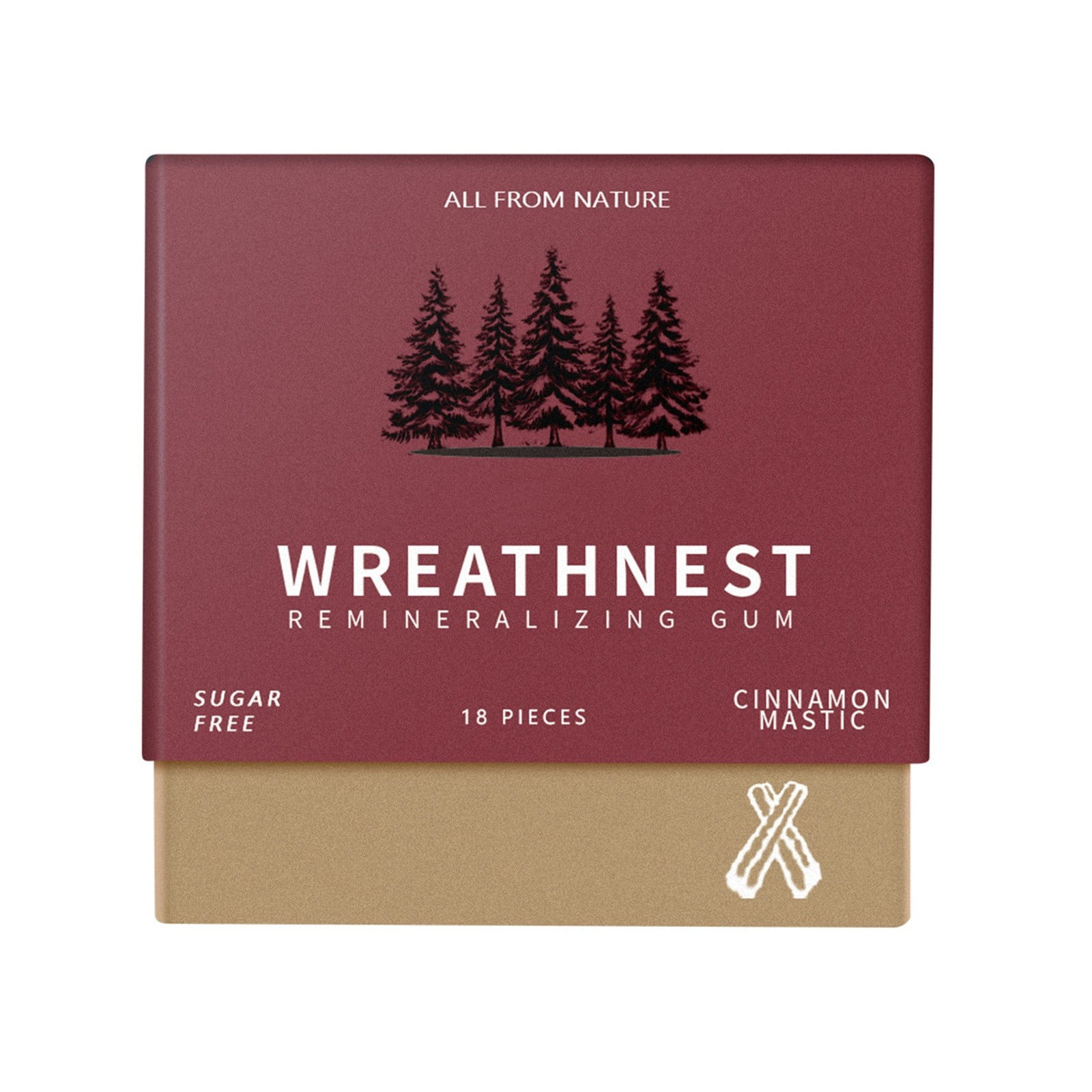 Natural Toothpaste Underbrush Gum Organic Remineralizing Chewing with ...