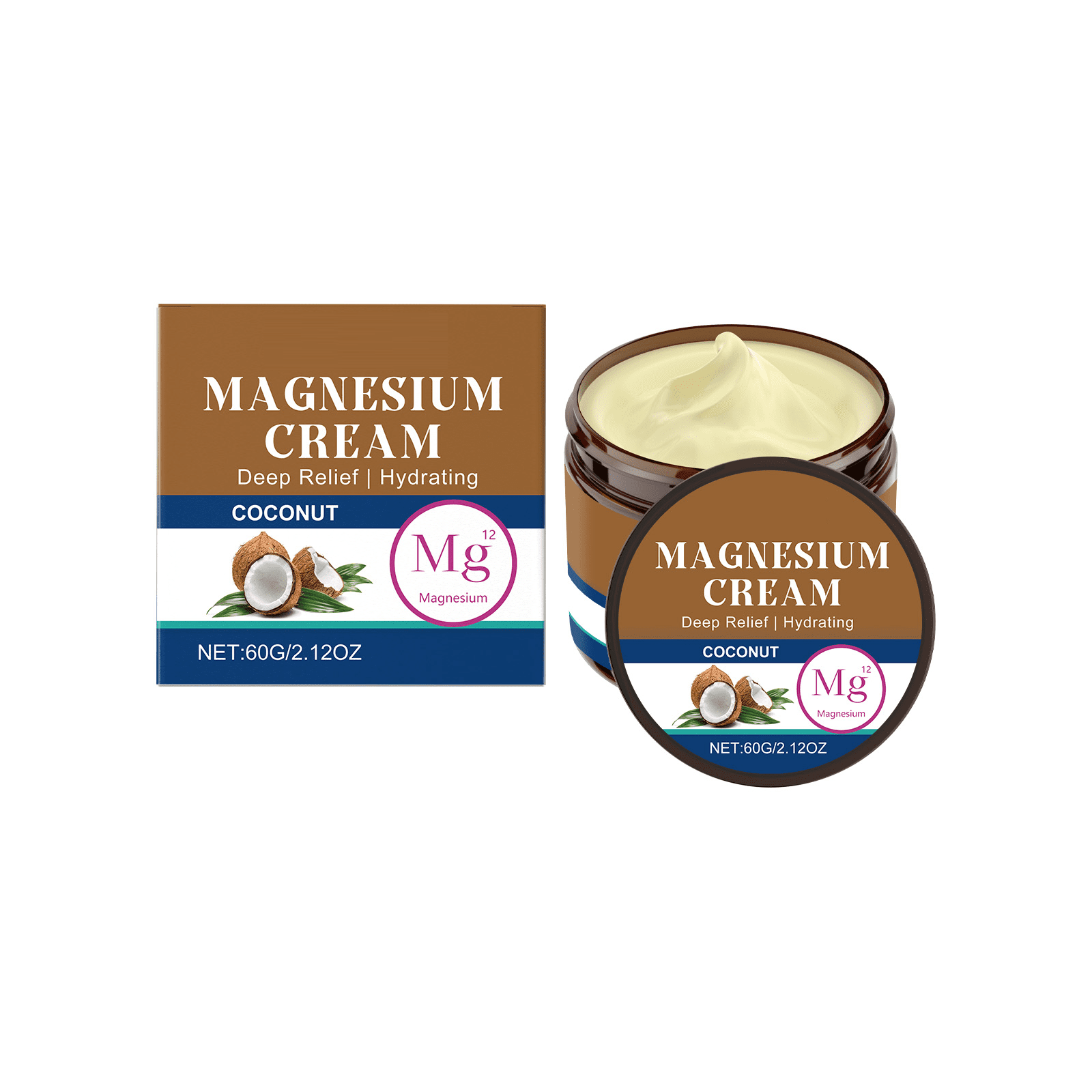 Natural Topical Magnesium Cream for Sleep, Nighttime Magnesium Lotion ...