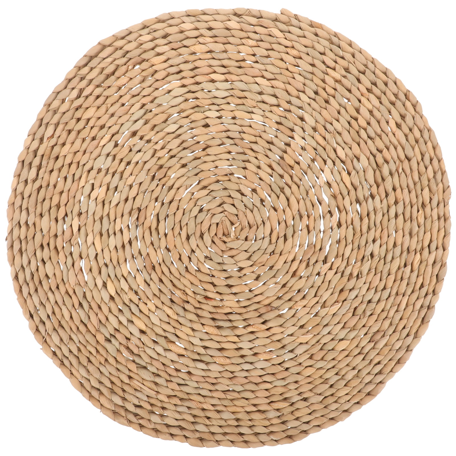 Natural Traditional Cushion Round Cushion Woven Seat Cushion Round Mat ...