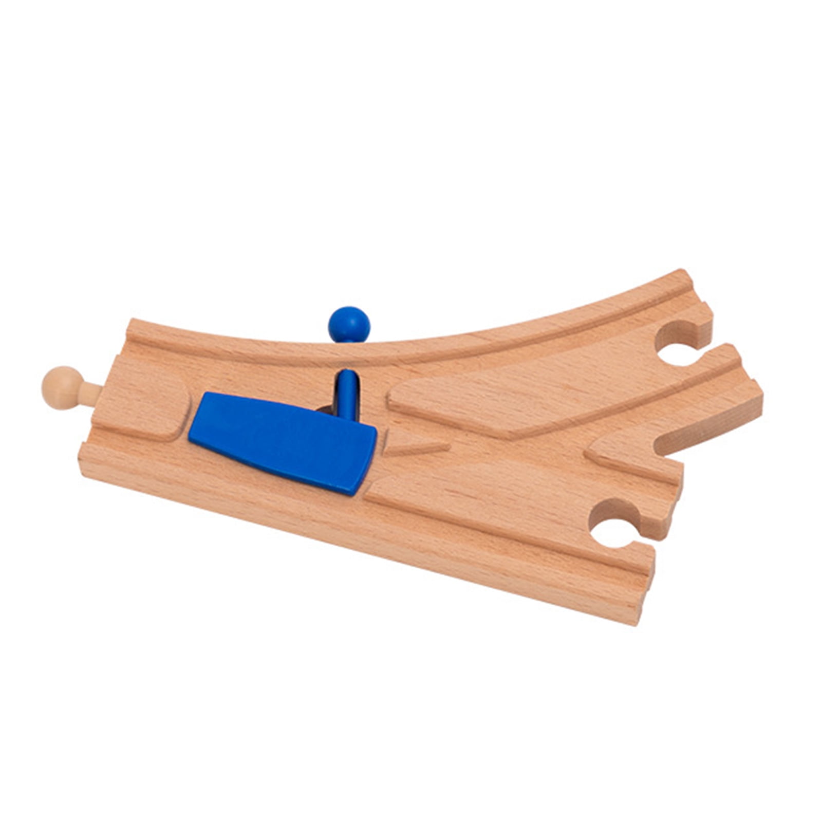 Natural Train Track Connector Railway Tracks Expandable Playset For ...