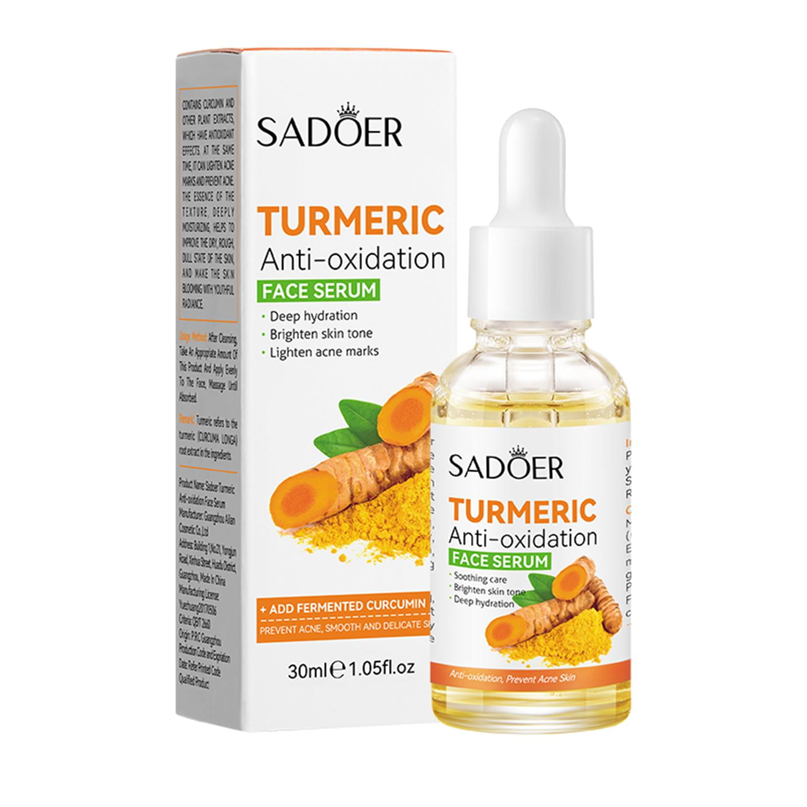 Clearance! Natural Turmeric Face Serum For Dark Spot Correction Repair and й/ йх я √\ в ^е B2L5 ...