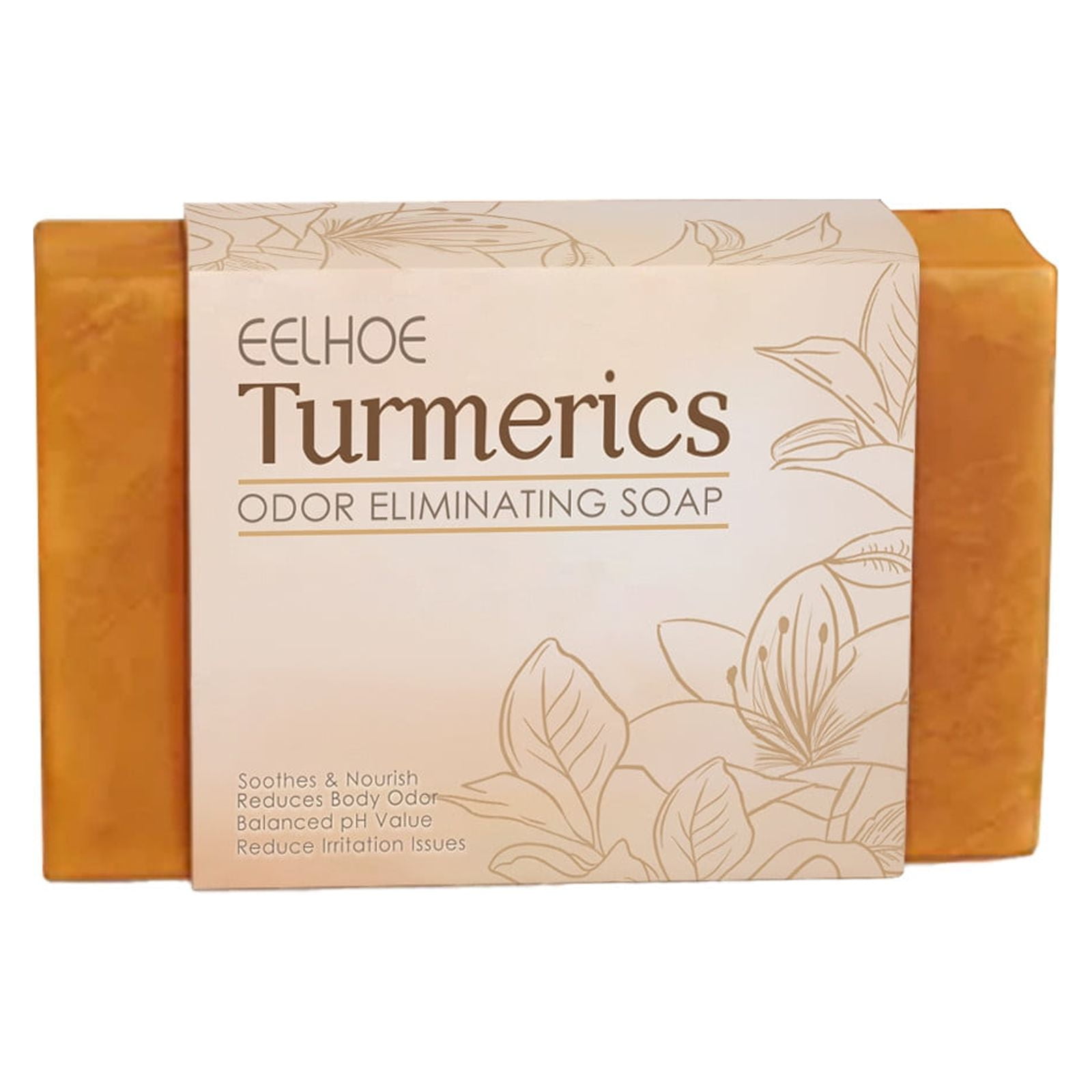 Natural Turmeric Soap Bar for Face & Body, Turmeric Skin Brightening ...