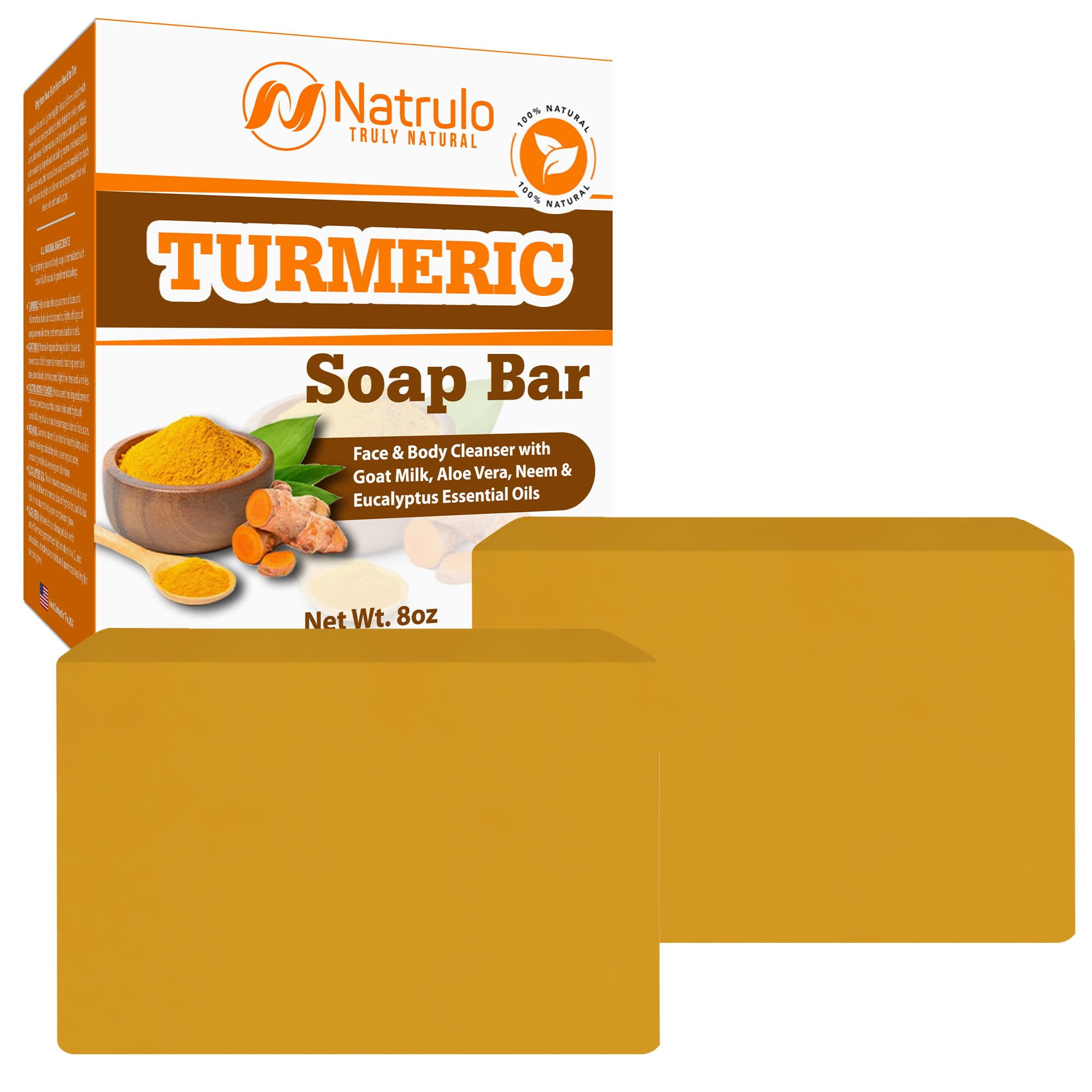 Natural Turmeric Soap Bar SBF3 for Face & Body - Turmeric Skin Soap ...