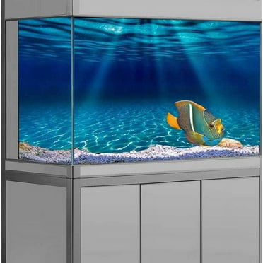 LYUMO Fish Tank Decor Paper, PVC Adhesive Underwater Coral Aquarium ...