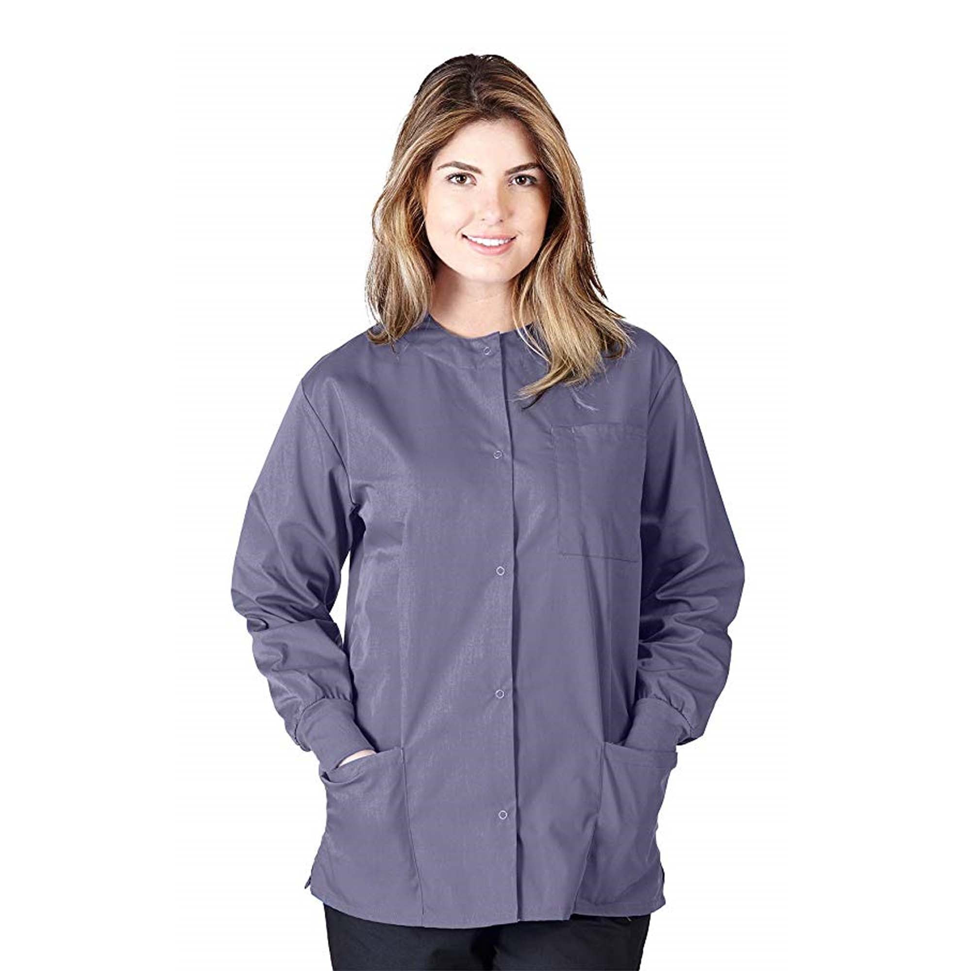 Natural Uniforms Scrub Jacket, XS-5XL, Womens Scrub Jacket - Walmart.com