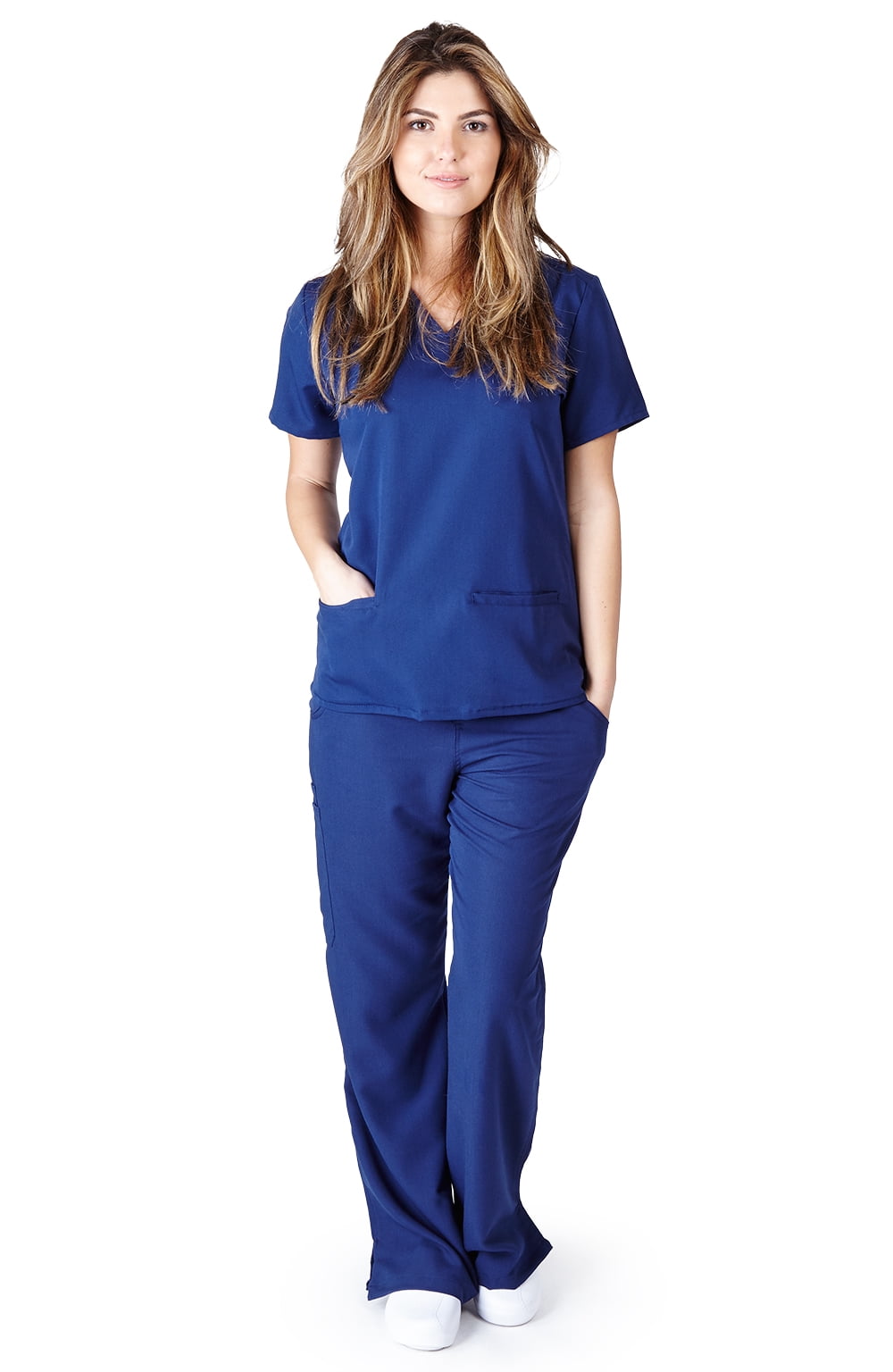 Natural Uniforms Super Soft Junior fit scrub set 8117 9120 - Walmart.com