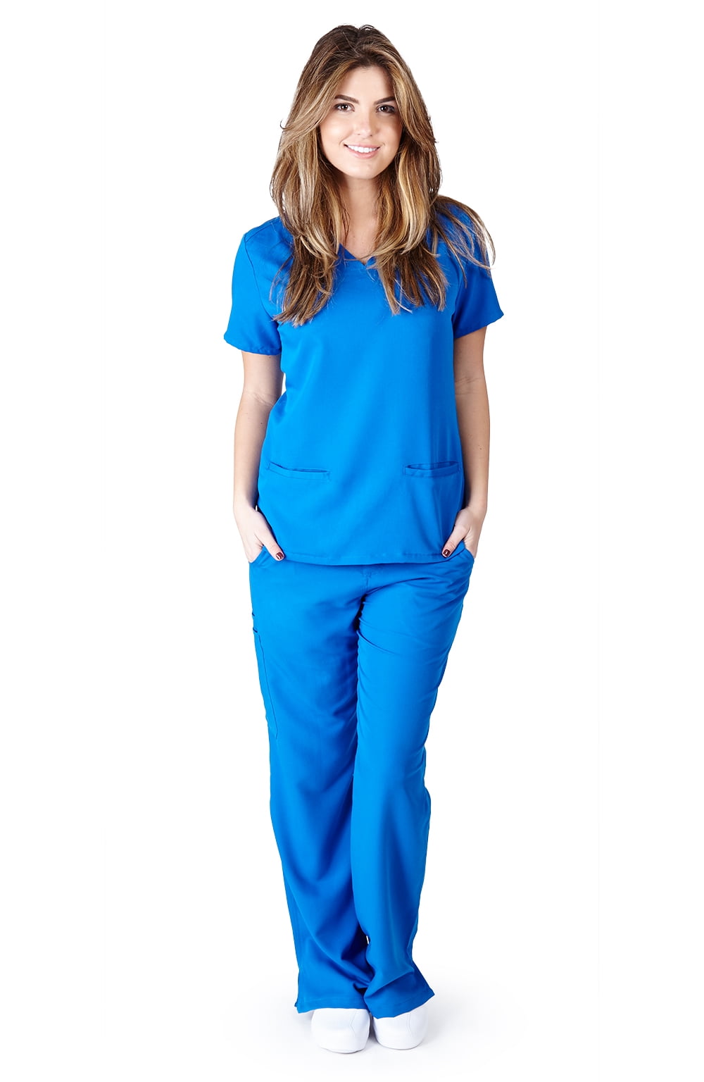 Natural Uniforms Super Soft Junior fit scrub set 8117 9120 - Walmart.com