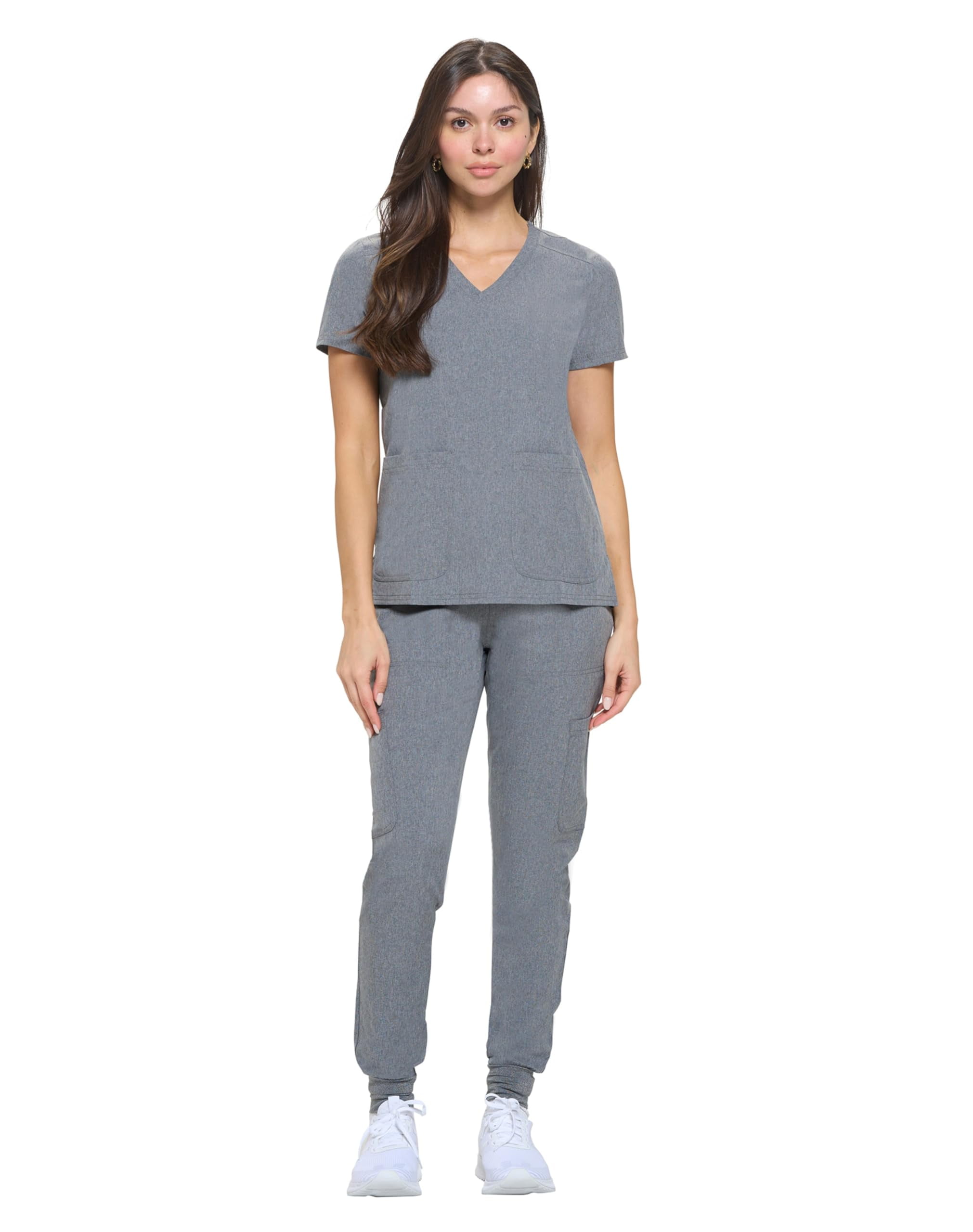 Natural Uniforms Womens Essential Cool Stretch Jogger Scrub Set (XX ...