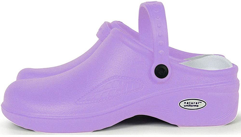 Natural Uniforms Womens Ultralite Clogs Lilac Size - Walmart.com