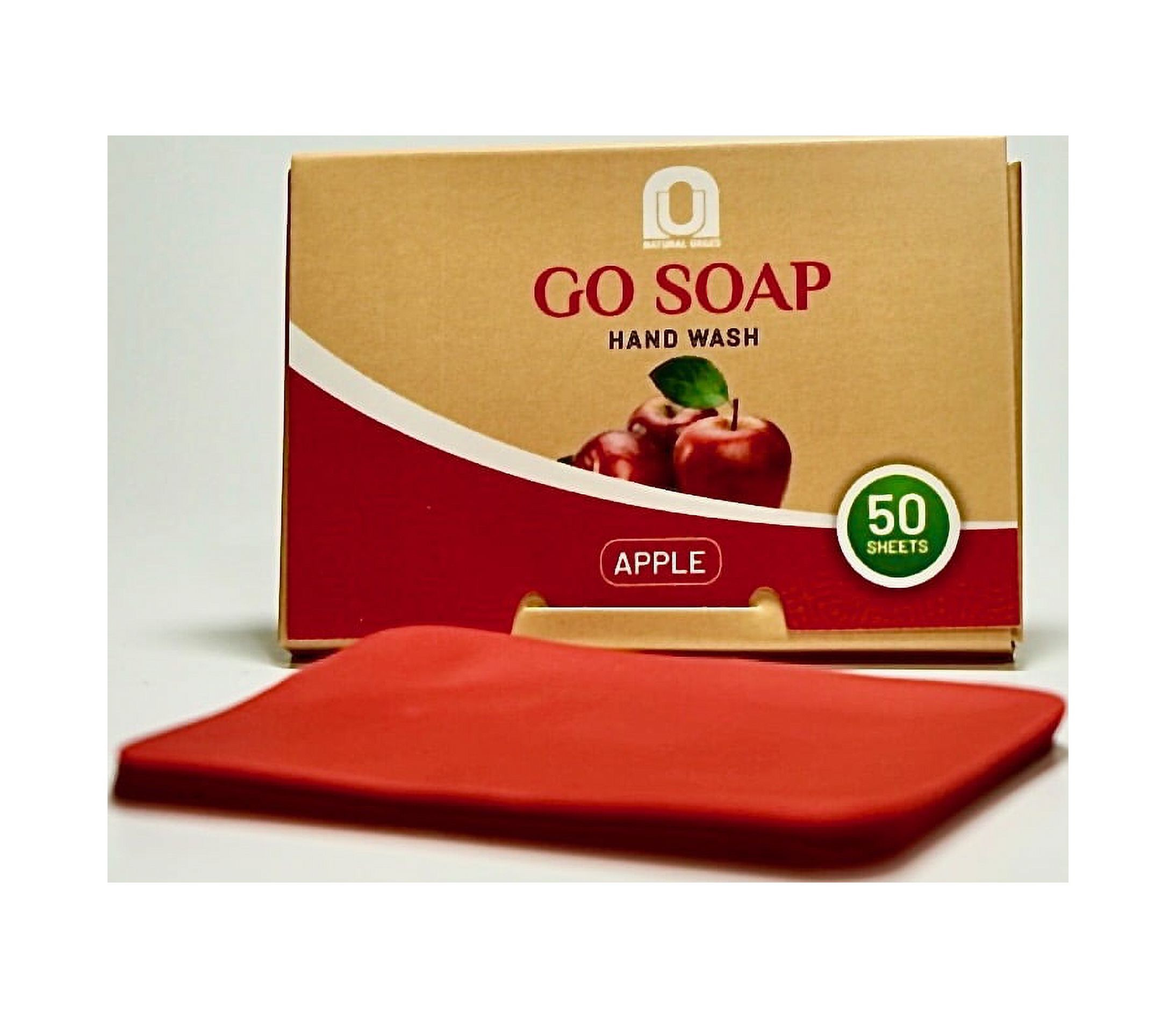 Natural Urges Go Soap, Hand Washing Soap Sheets - Apple Scent, 50 ...