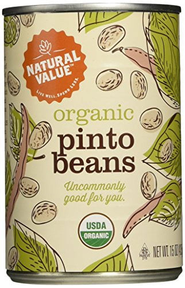 Natural Value Pinto Beans, Organic-15 oz - Walmart.com