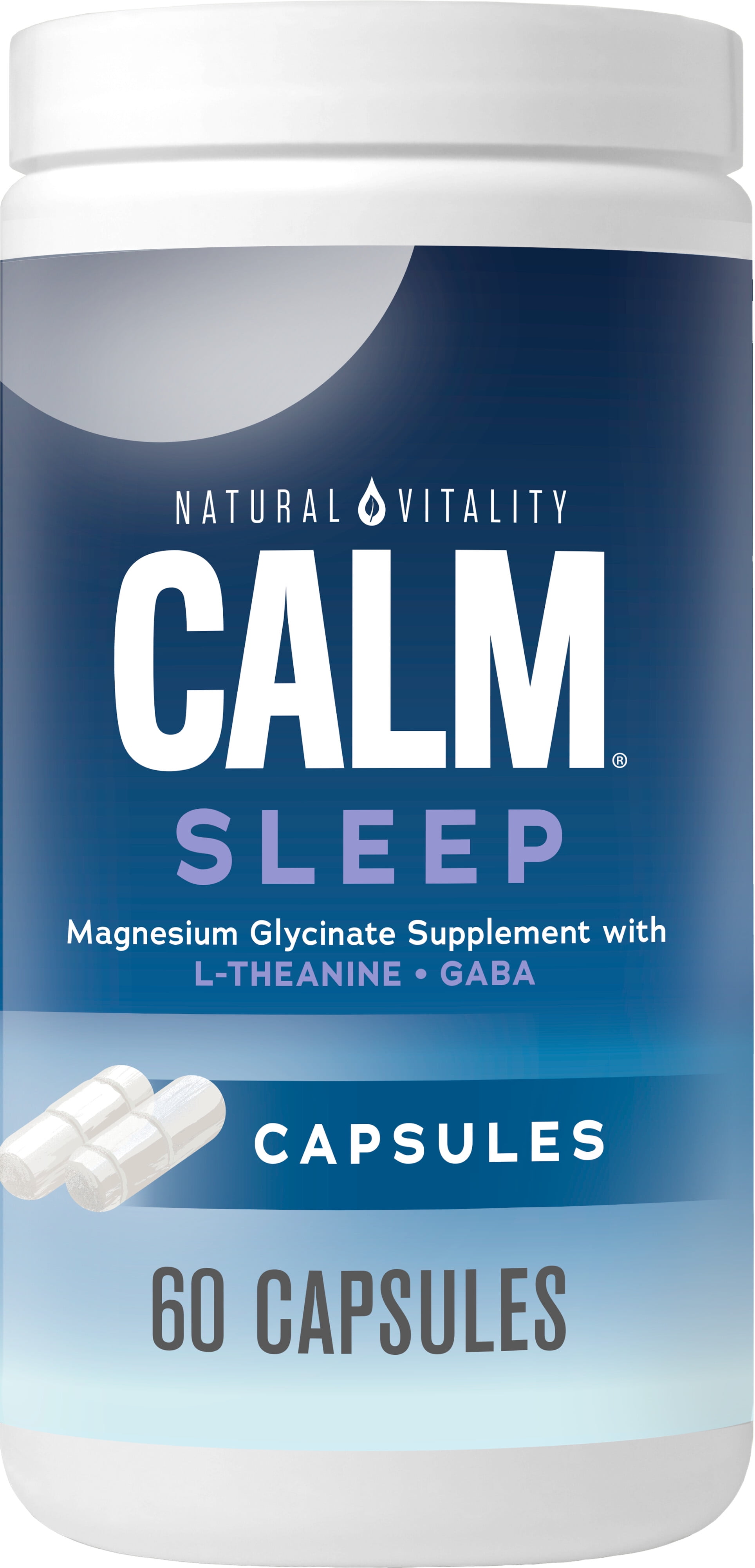 Natural Vitality CALM, Sleep Aid Capsules with Magnesium Glycinate ...