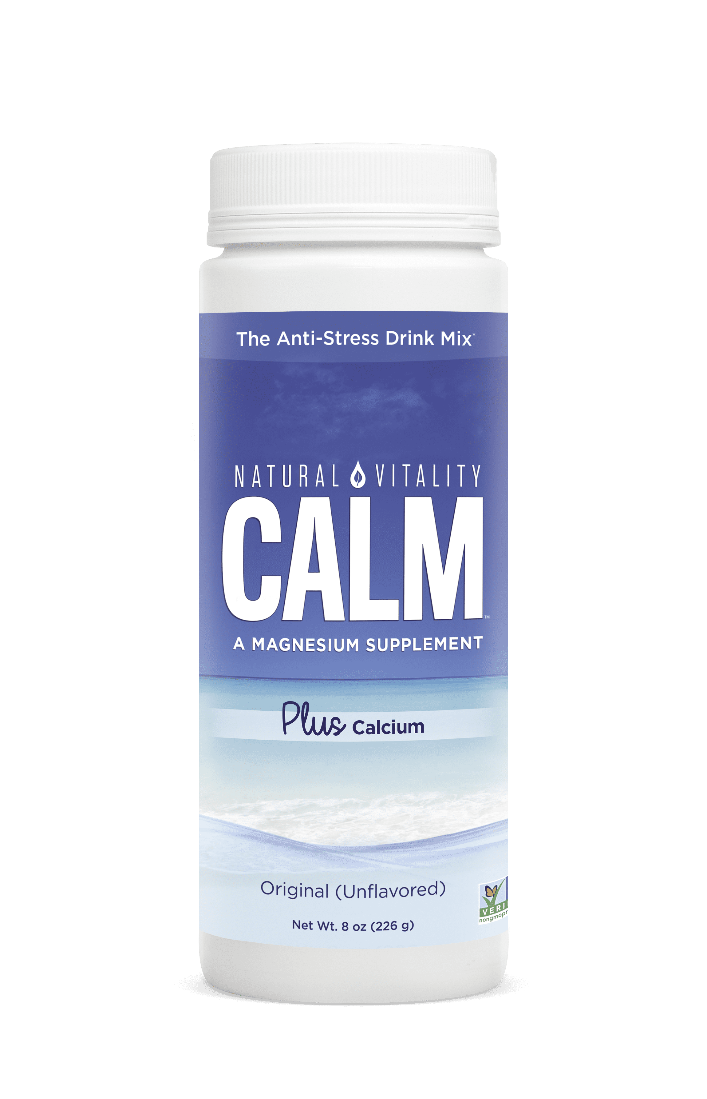 Natural Vitality Calm Anti-Stress Drink Mix, Magnesium Plus Calcium ...