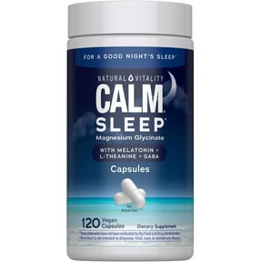 Natural Vitality Calm Magnesium Citrate Powder 20 Ounces for Relaxation ...