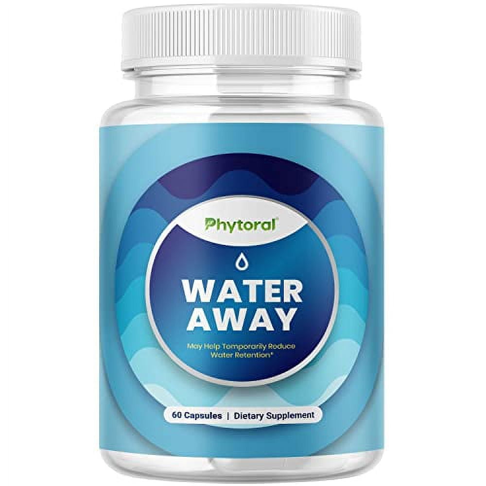 Natural Water Pills Diuretics for Water Retention, Full Body Cleanse ...