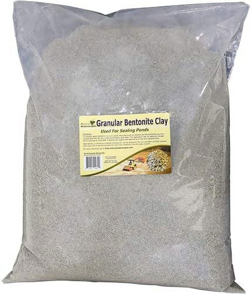 Natural Waterscapes Granular Sodium Bentonite Clay for Pond Sealing 45 ...