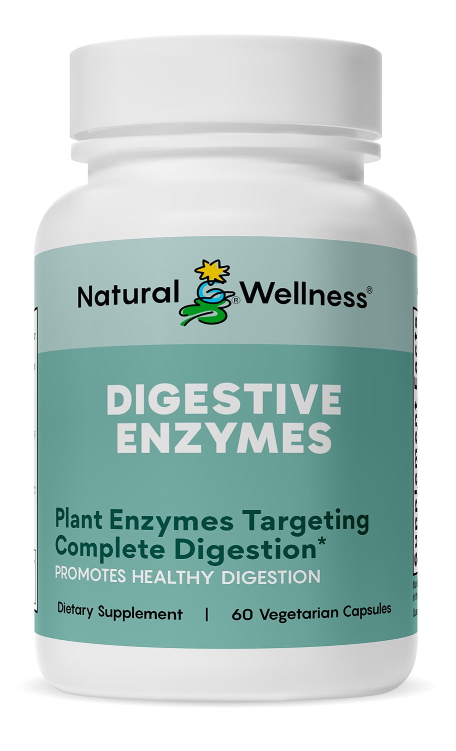 Natural Wellness Digestive Enzymes - A Comprehensive Enzyme Formula Targeting the Complete ...