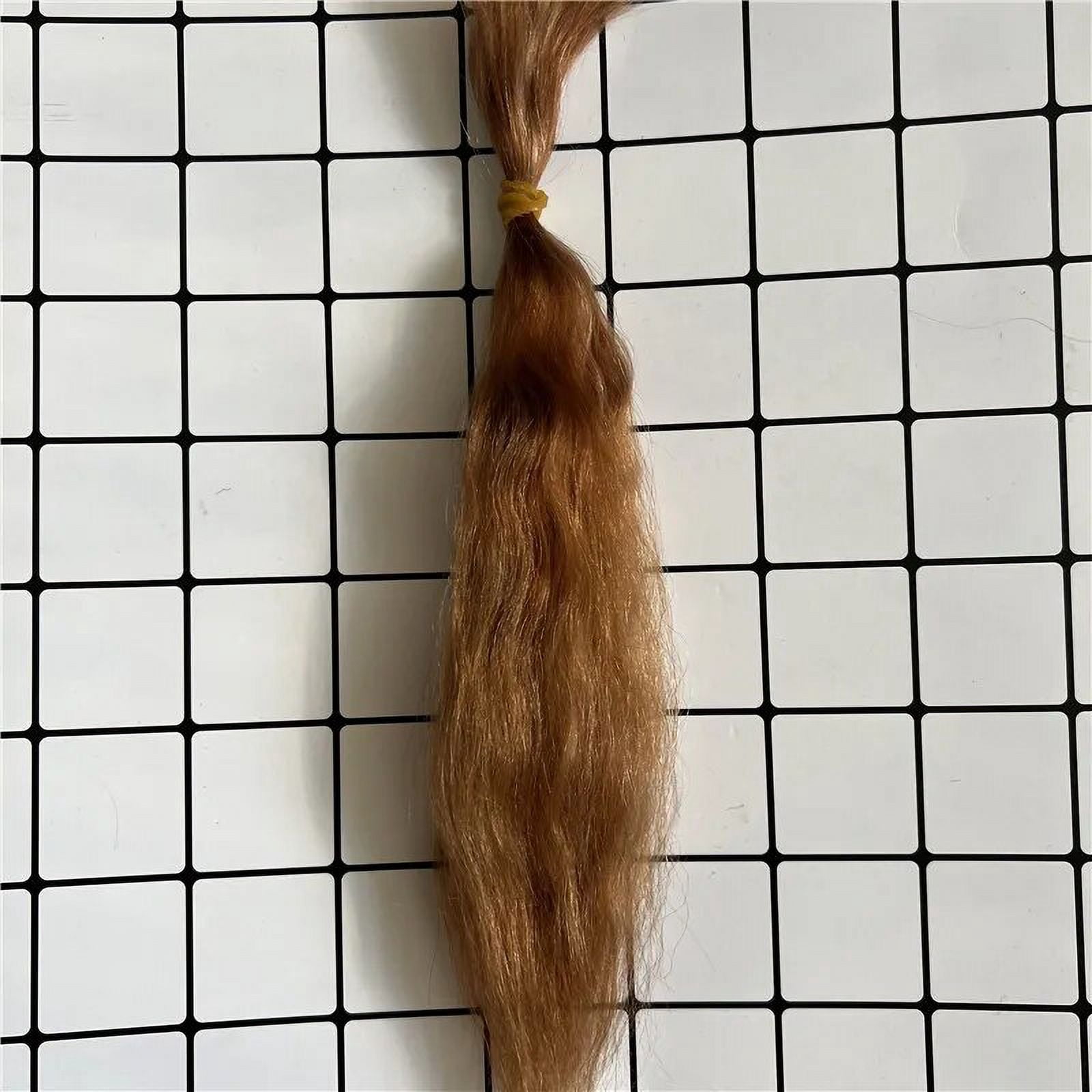 Natural White / Black Colors 100% Pure Mohair for Reborn Doll /Bjd Doll ...