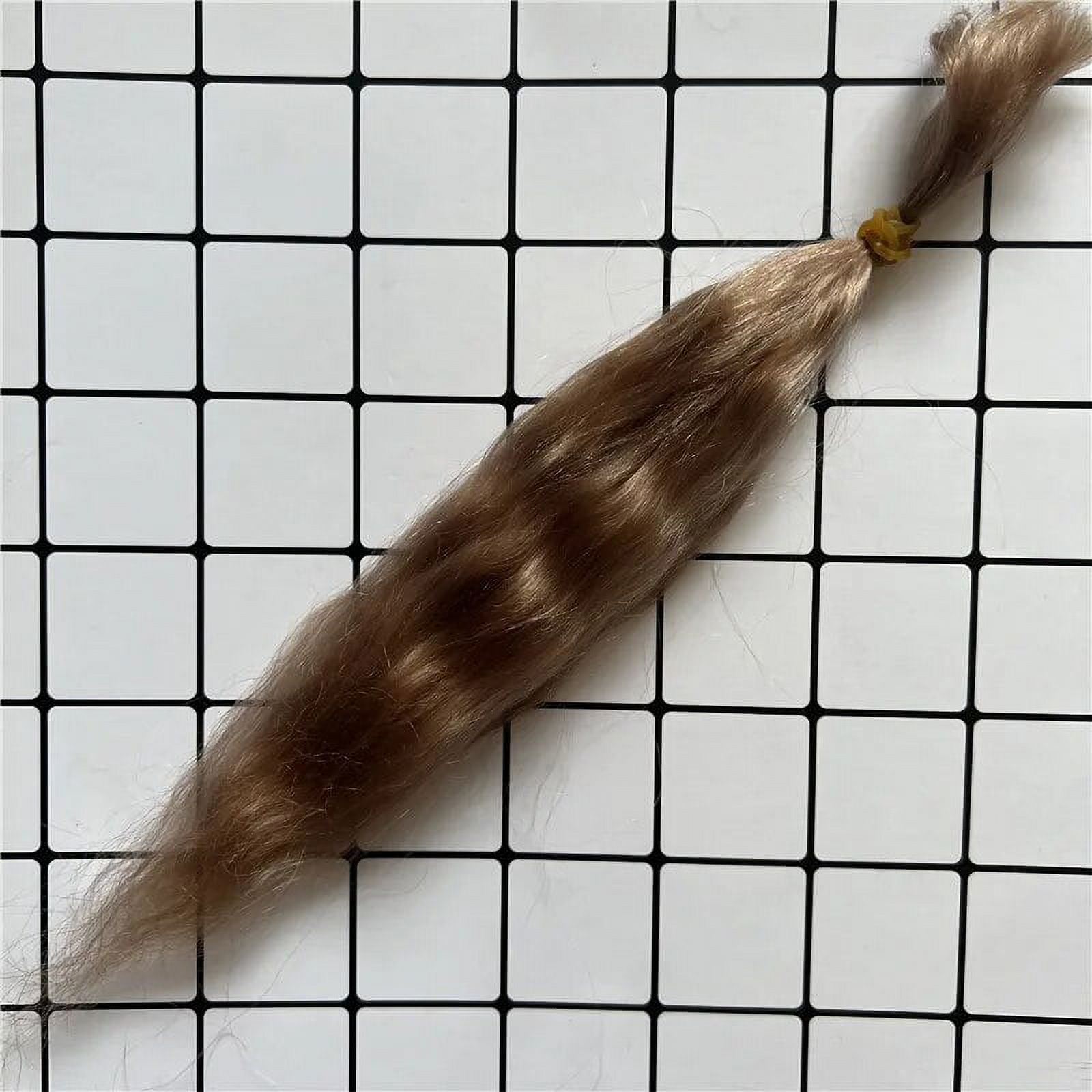 Natural White / Black Colors 100% Pure Mohair for Reborn Doll /Bjd Doll ...