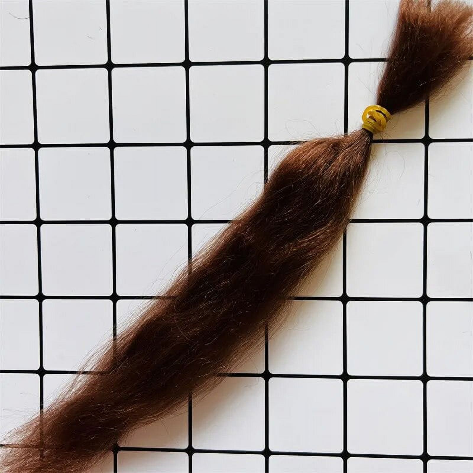 Natural White / Black Colors 100% Pure Mohair for Reborn Doll /Bjd Doll ...