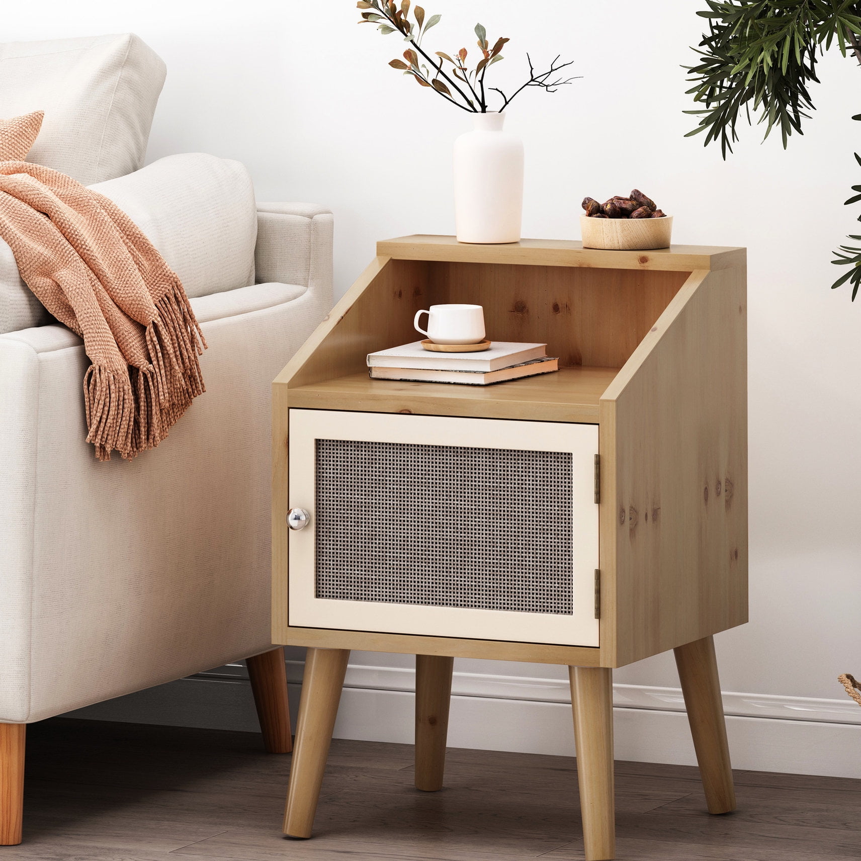 Natural + White Color Scheme - Brighten Up Interior Spaces with End ...