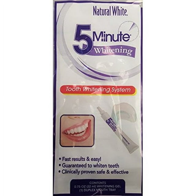 Natural White Lornamead 5 Minute Tooth Whitening System with Duplex ...