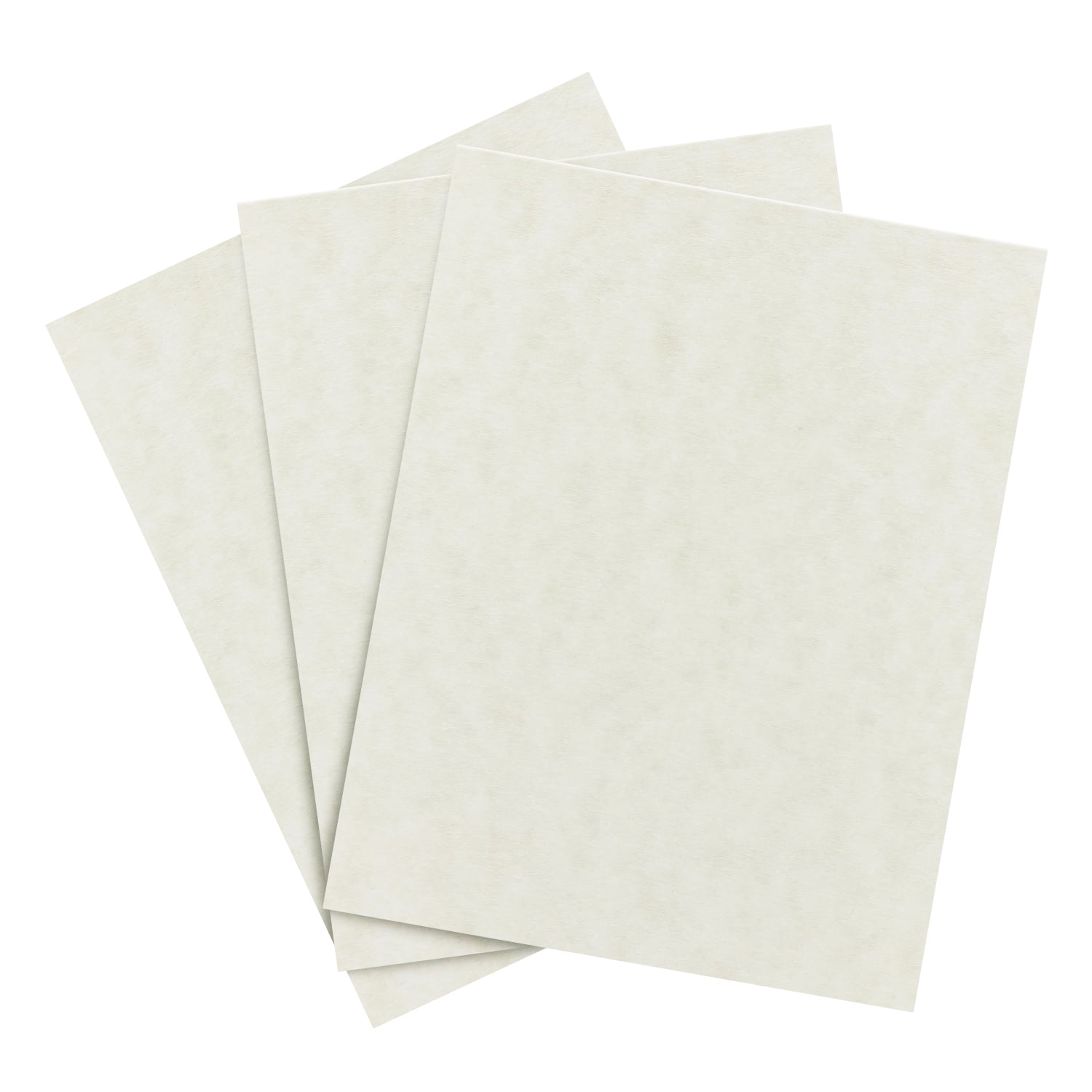 Natural White Parchment Cardstock – Great for Certificates, Menus and ...