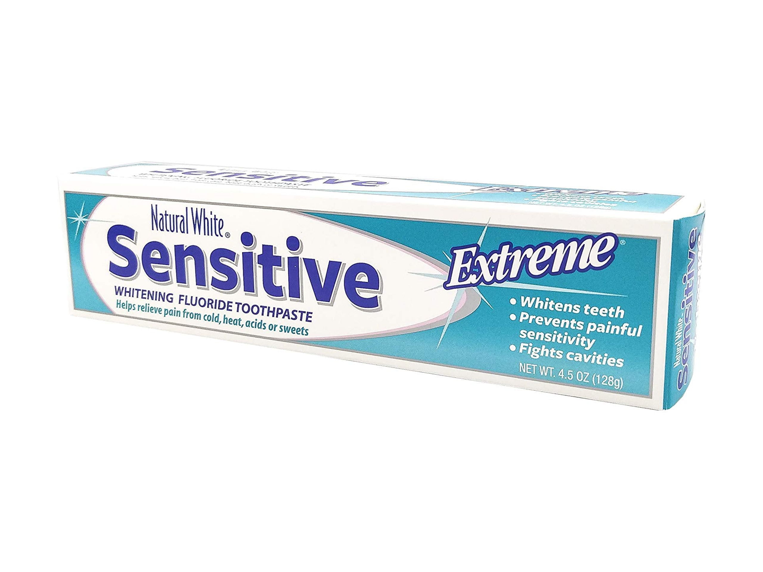 Natural White Sensitive Extreme MMF7 Whitening Toothpaste - Walmart.com