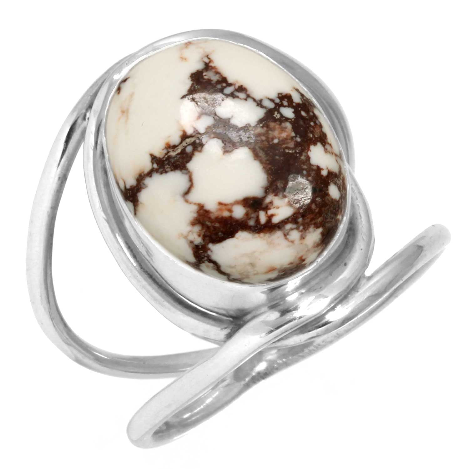 Natural Wild Horse Ring 925 Sterling Silver Handmade Jewelry - Walmart.com