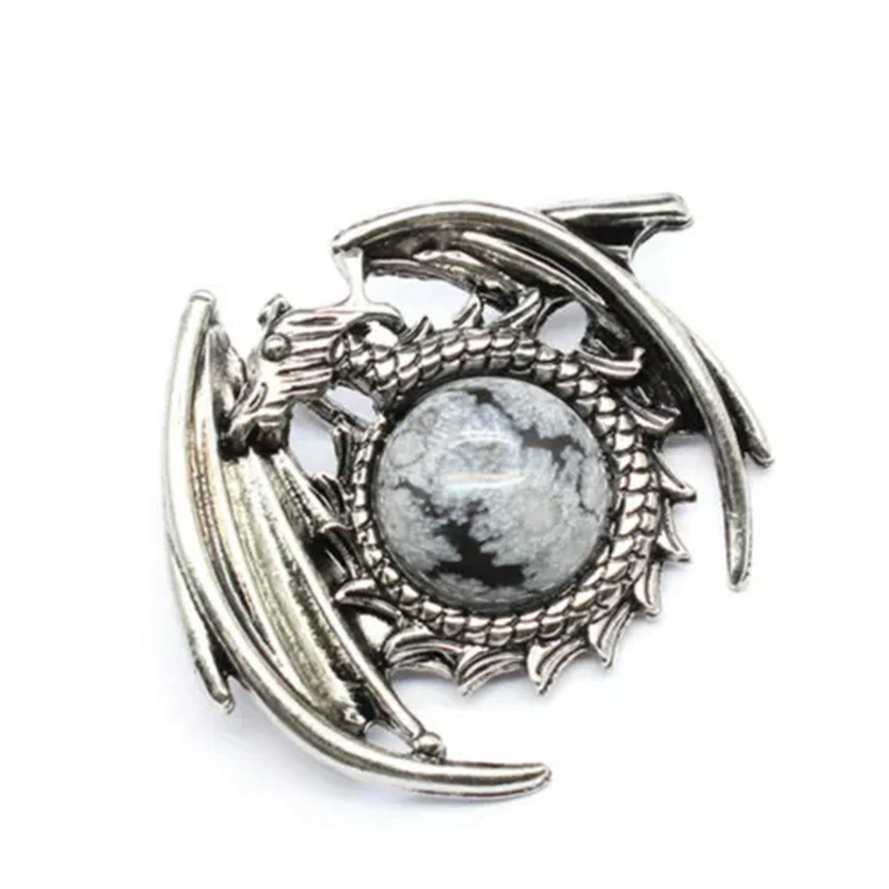 Natural Wing Dragon Bead Crystal Pendant Pterosaur Quartz Jewelry Reiki ...